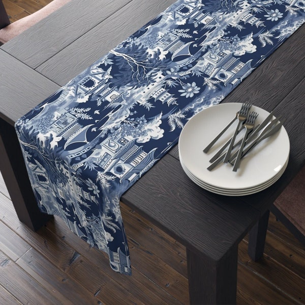 Asian Table Runner - Etsy