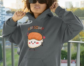 Japanese Anime Sushi Hoodie - Etsy