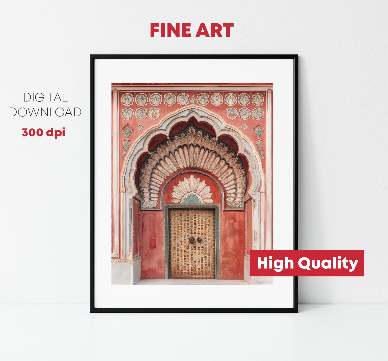 Set of 3 Persian Art Posters With Birds, Indian Door Decor, and Boho ...