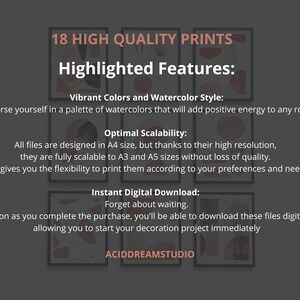 Pack of 18 Boho Digital Sheets to Decorate - Etsy