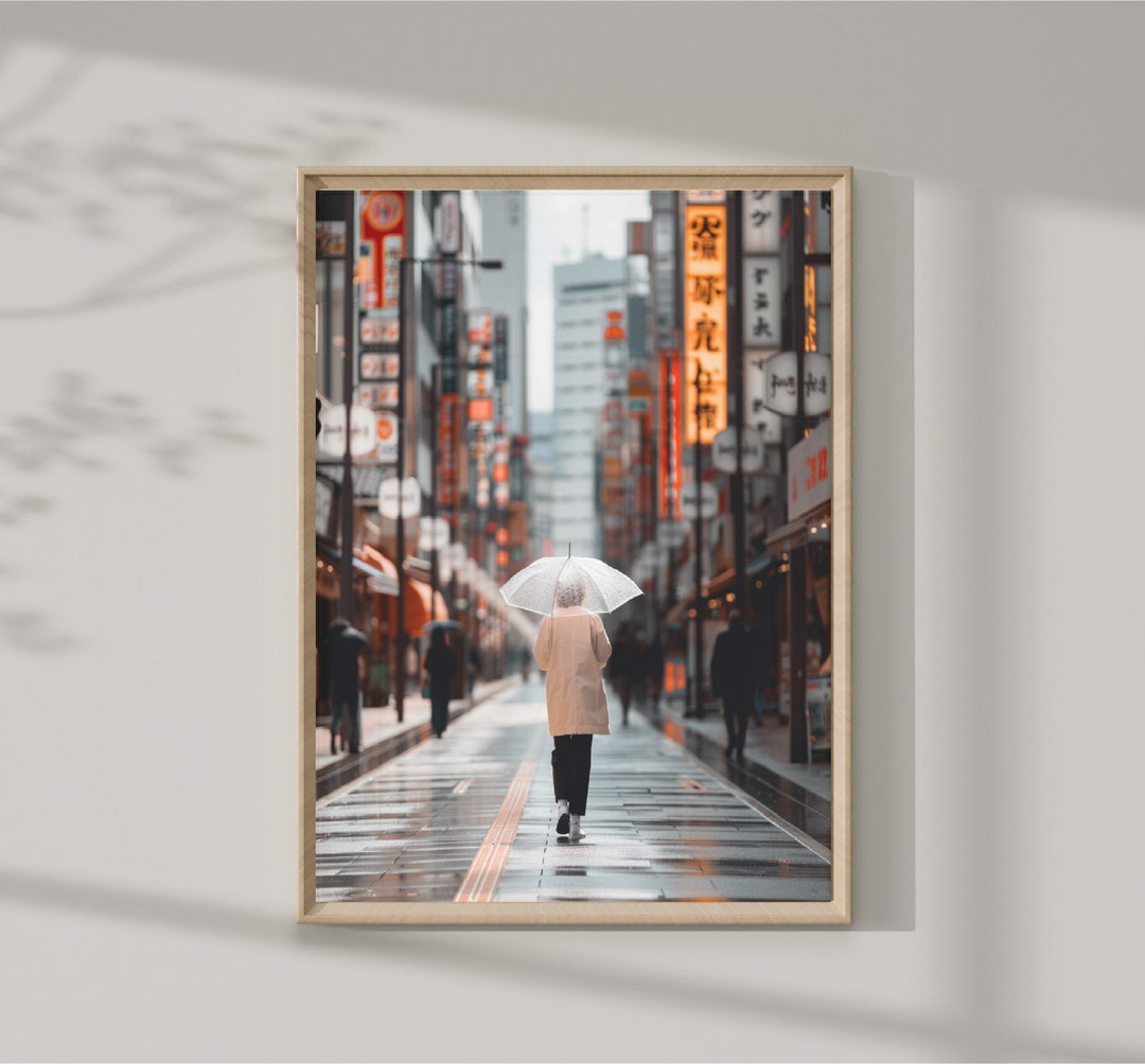 Tokyo, Japan Travel Photography | Urban Wall Art | Street Scene | High ...