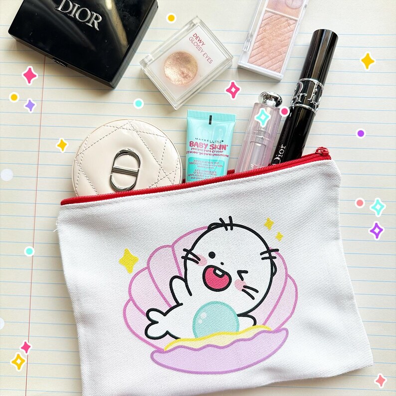 Cute Pouch for Pencil Case Kawaii Zipper Pouch for Organizing Bag for ...