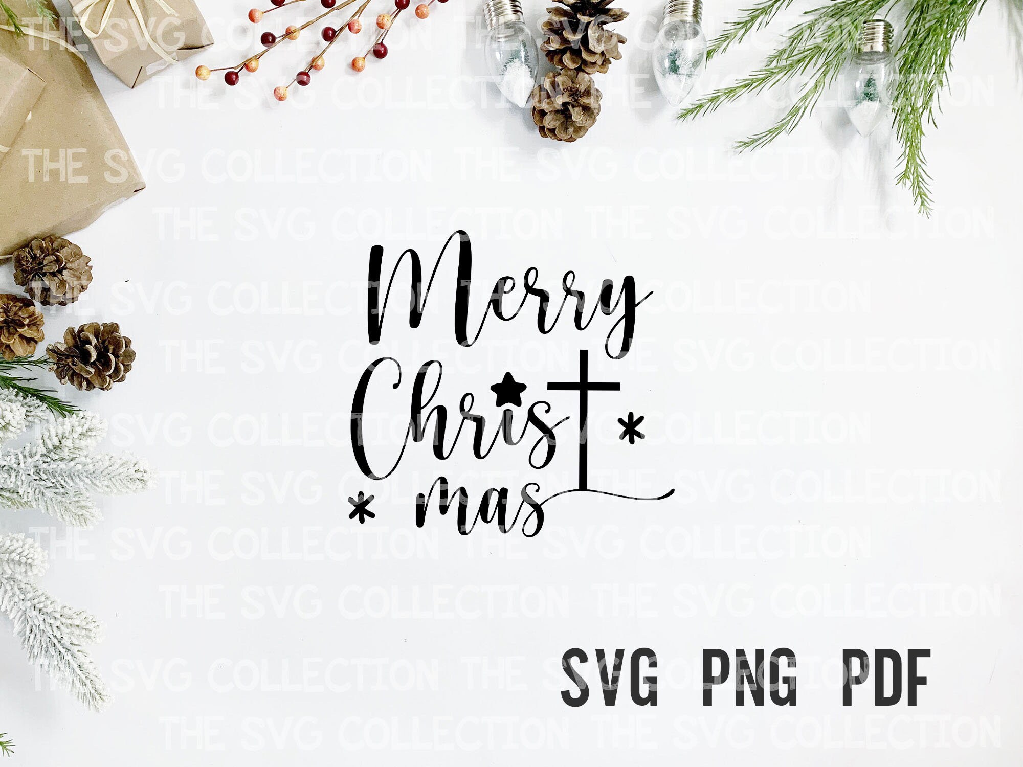 Merry Christ Mas SVG PNG PDF, Cozy Season Svg, Christmas Cricut Svg ...