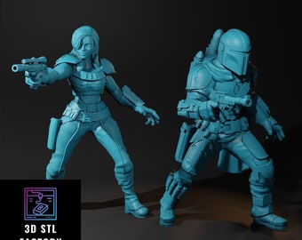 Cara Dune Stl File - Etsy