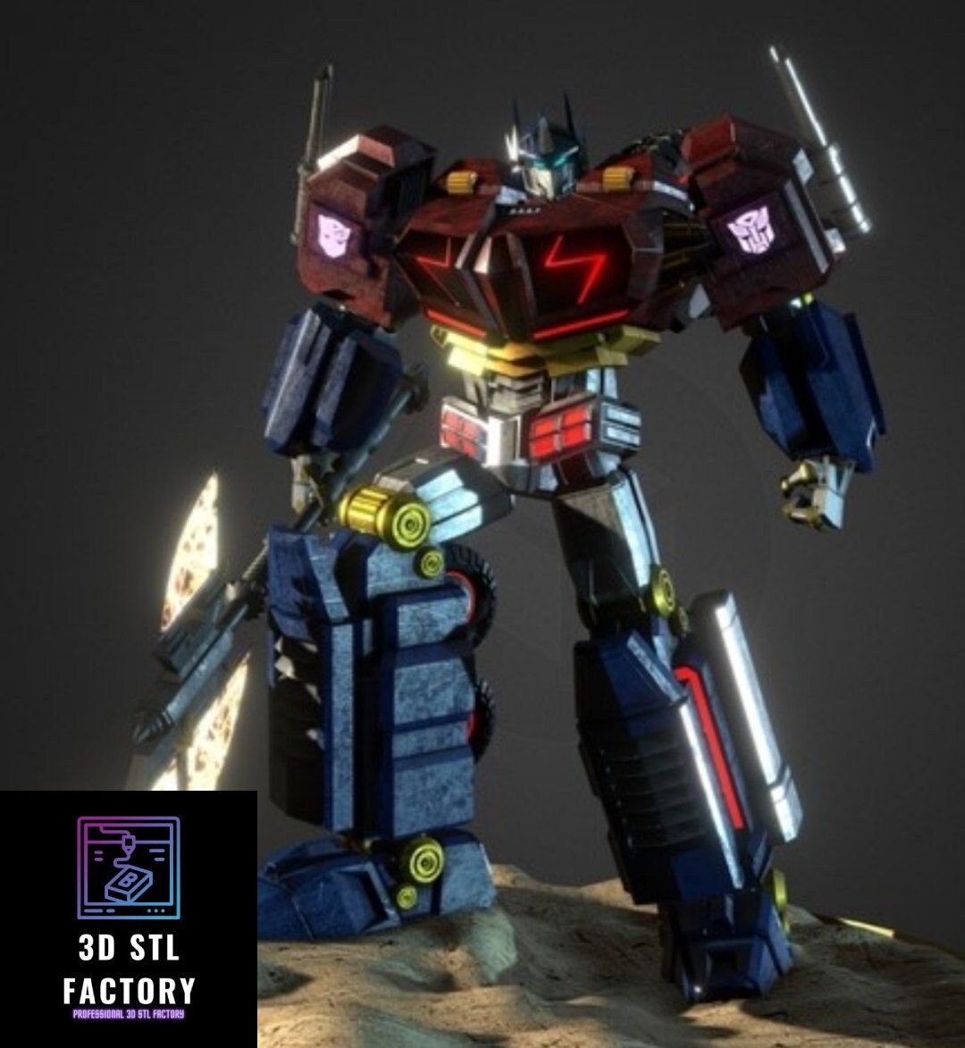 Optimus Prime 3D Model STL Prime Model STL Optimus Prime - Etsy