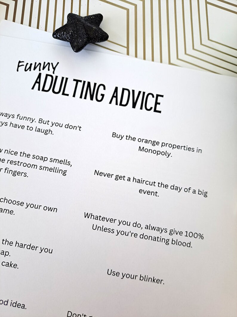 Nuggets of Wisdom - High School Graduation Gift - Instant Download - Etsy