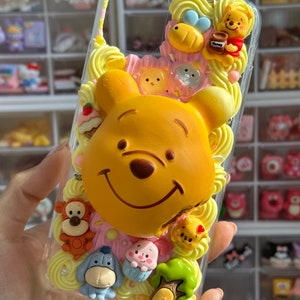 Squishy Rilakkuma Decoden Phone Case for iPhone Samsung Huawei | Anti ...