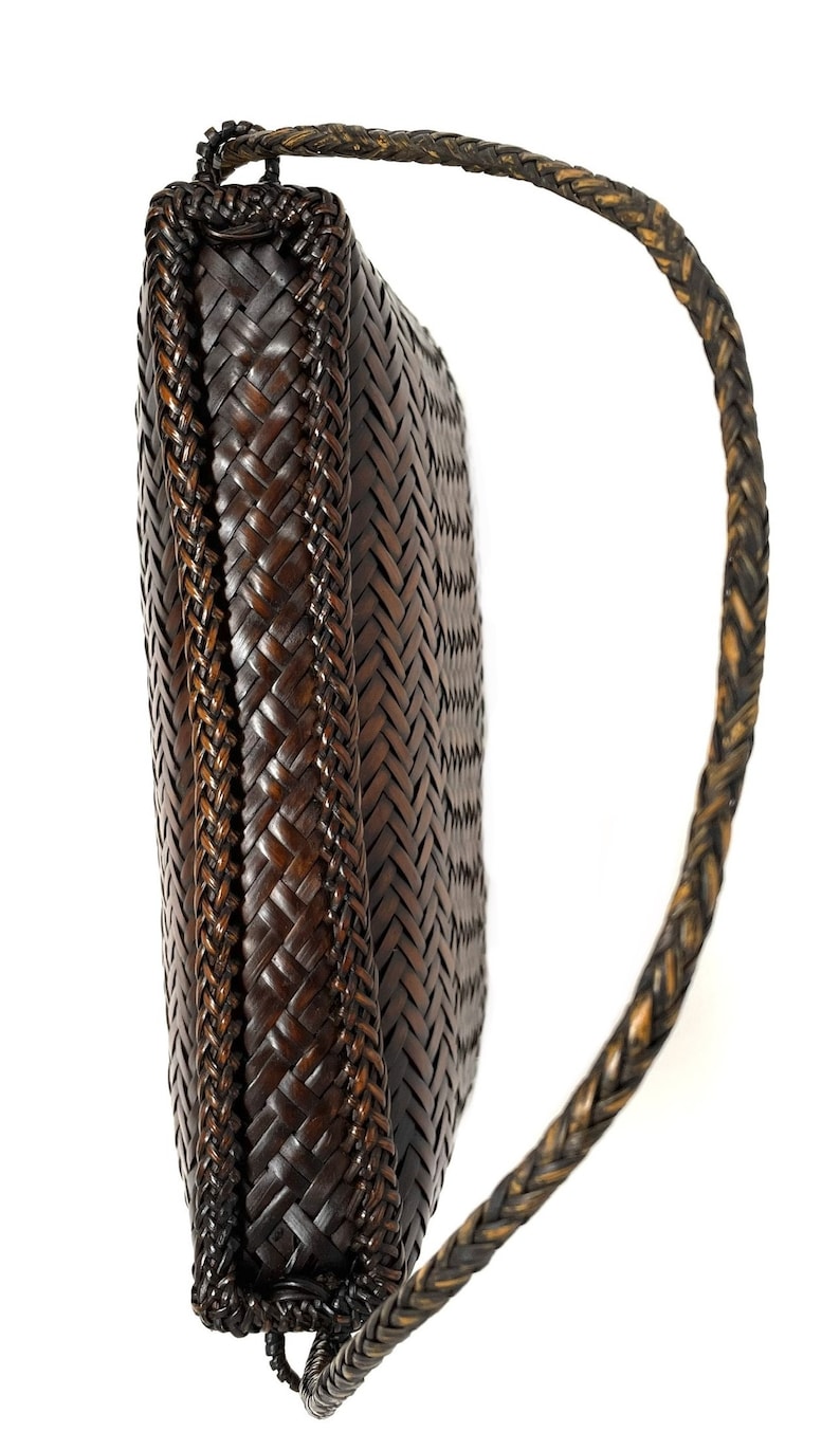 Vintage Philippine Woven Koppit Bamboo Purse - Etsy