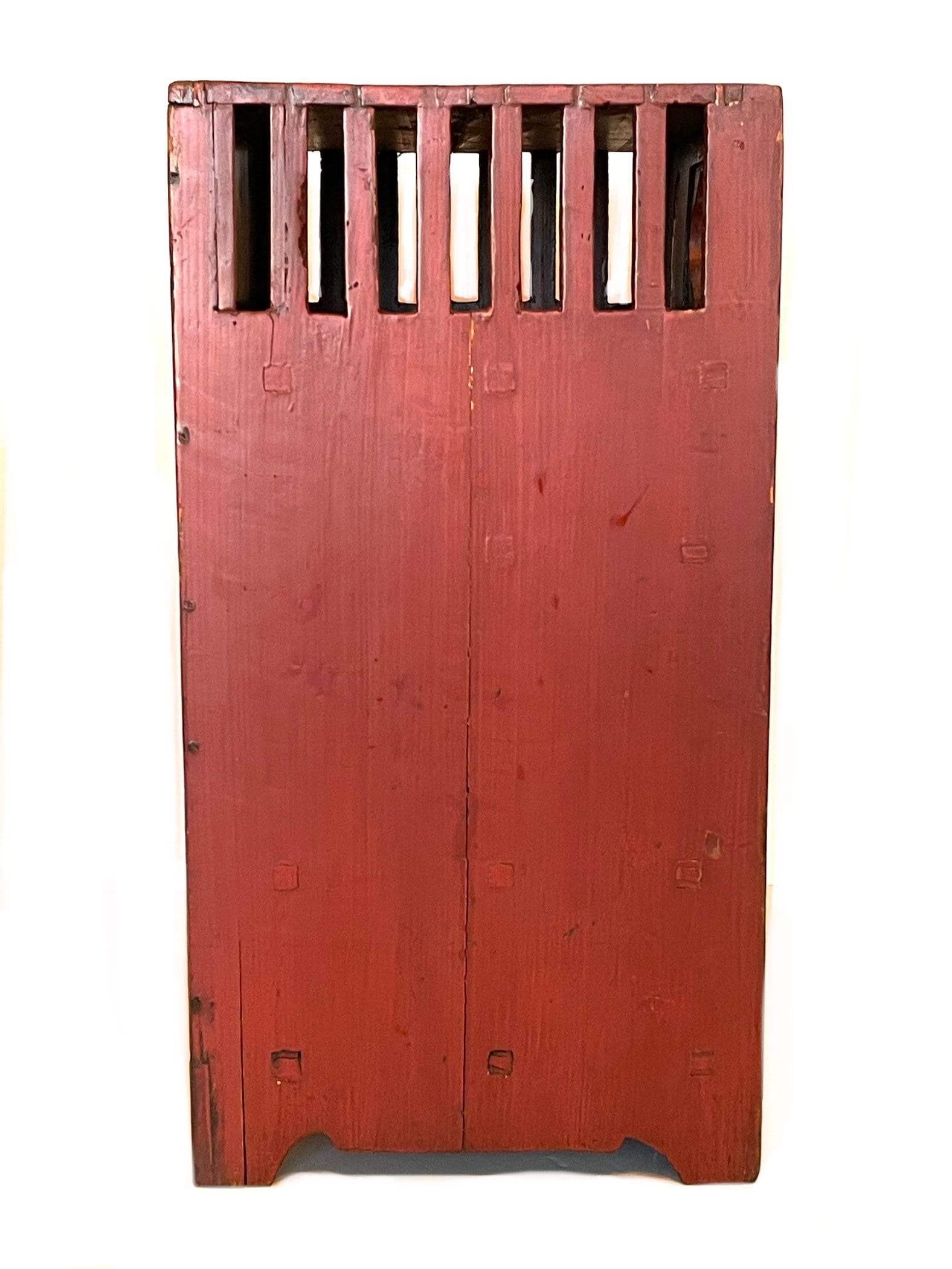 Small Red Vintage Chinese Cabinet - Etsy