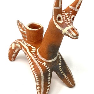 Pair of Vintage 1950s Chililico Animal Candleholders (folk Art/retro ...