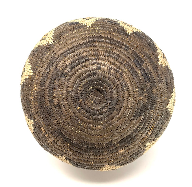 Vintage Zulu Basket With Stand (coastal/boho/organic Modern) - Etsy