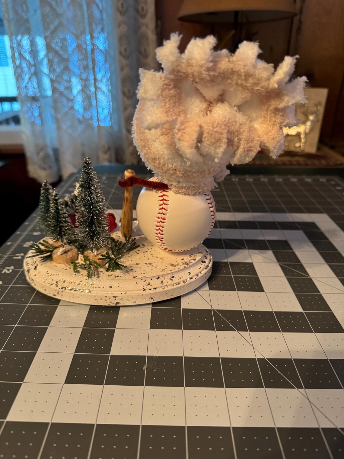 Baseball in the Snow - Etsy