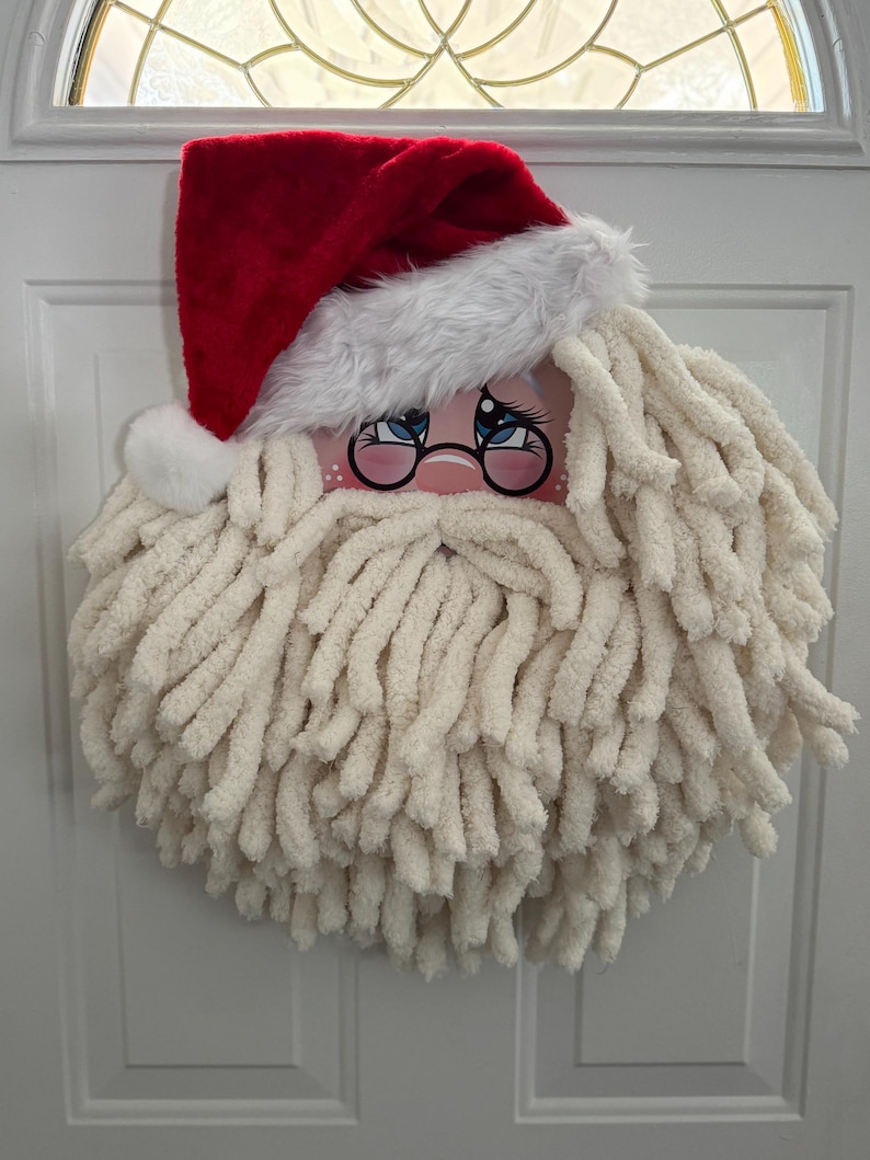 Fluffy Bearded Santa Claus - Etsy