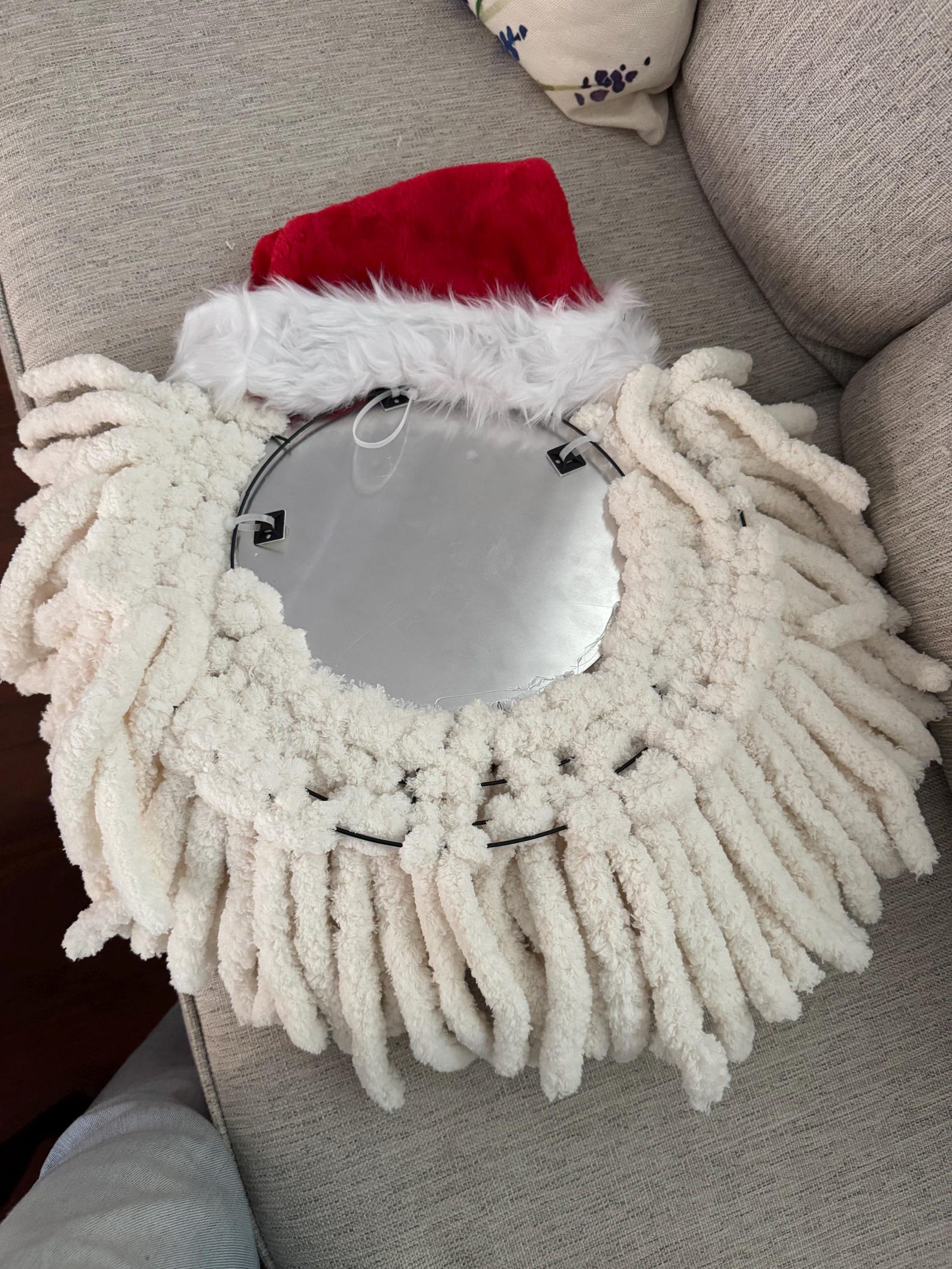 Fluffy Bearded Santa Claus - Etsy
