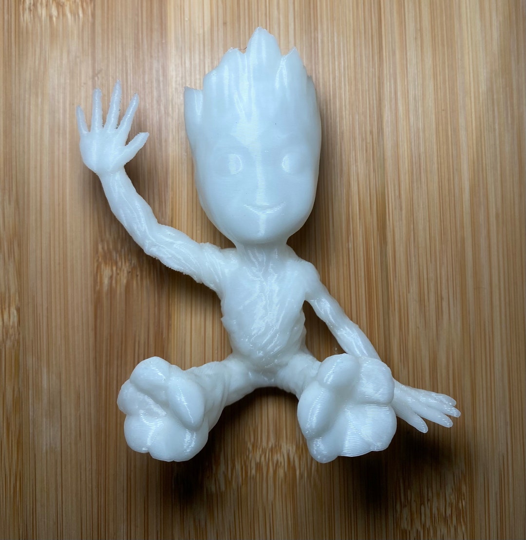 3D Printed Baby Groot From Marvel's Guardian's of the Galaxy, Gift Idea ...