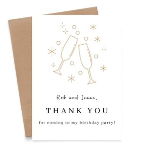 Editable Thank You Electronic Customizable Card Template Fully Editable ...