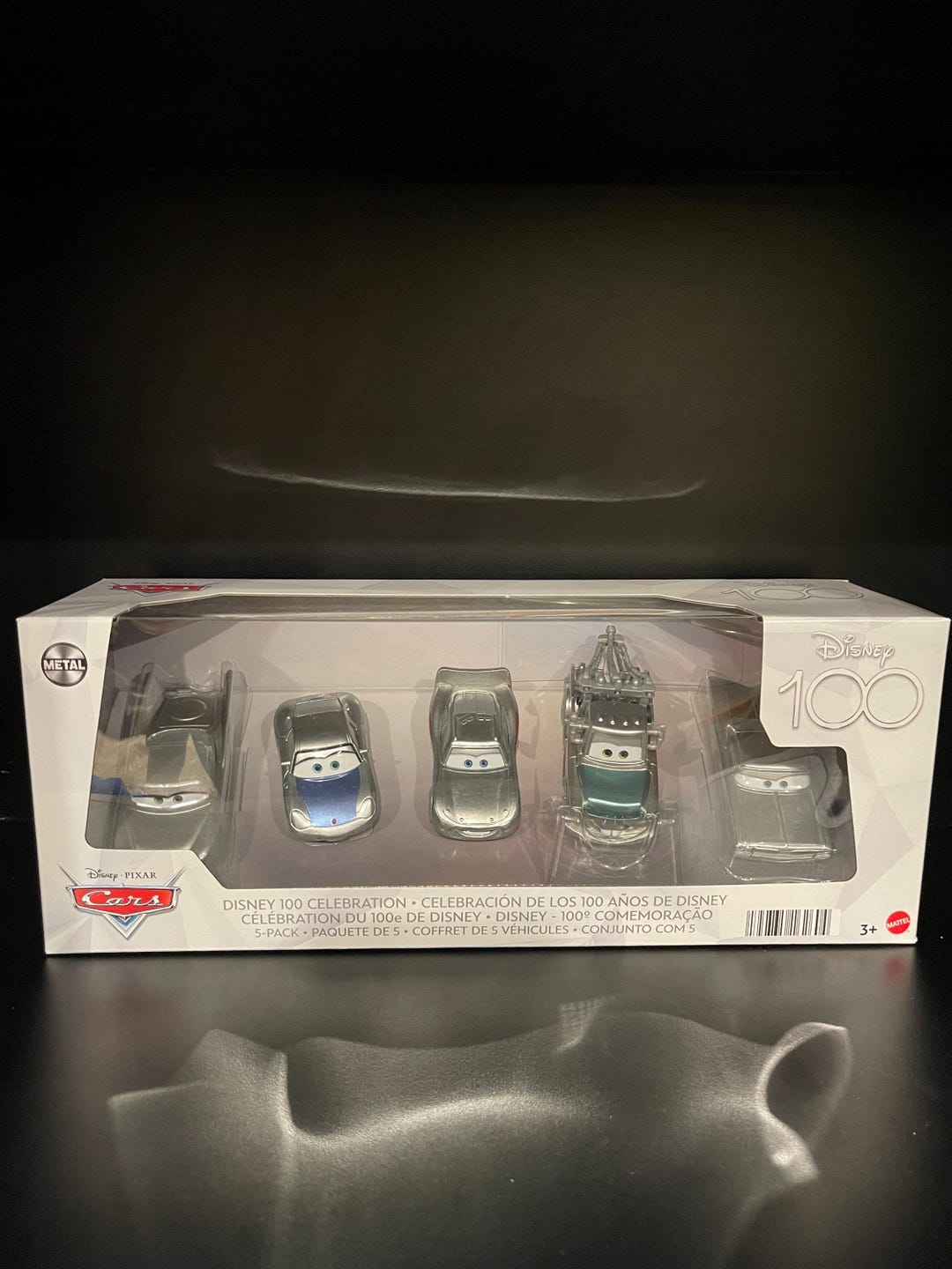 Disney Pixar Cars 100th Anniversary 5 Car Set, Lightning, Flo, Sally ...