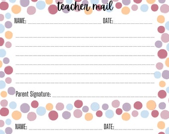 Quick Note Christmas Holiday Theme Daycare Note Home Daycare Mail ...