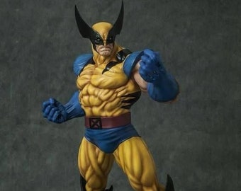 Wolverine Bust 3D Printed & Painted Fan-art Statue - Etsy