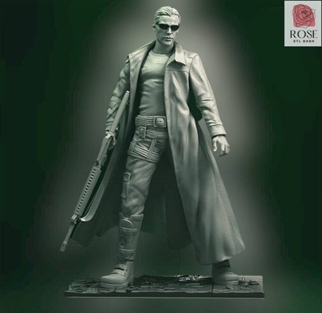 Matrix Neo 3D Printer STL File, High Quality STL File, 3D Printable STL ...