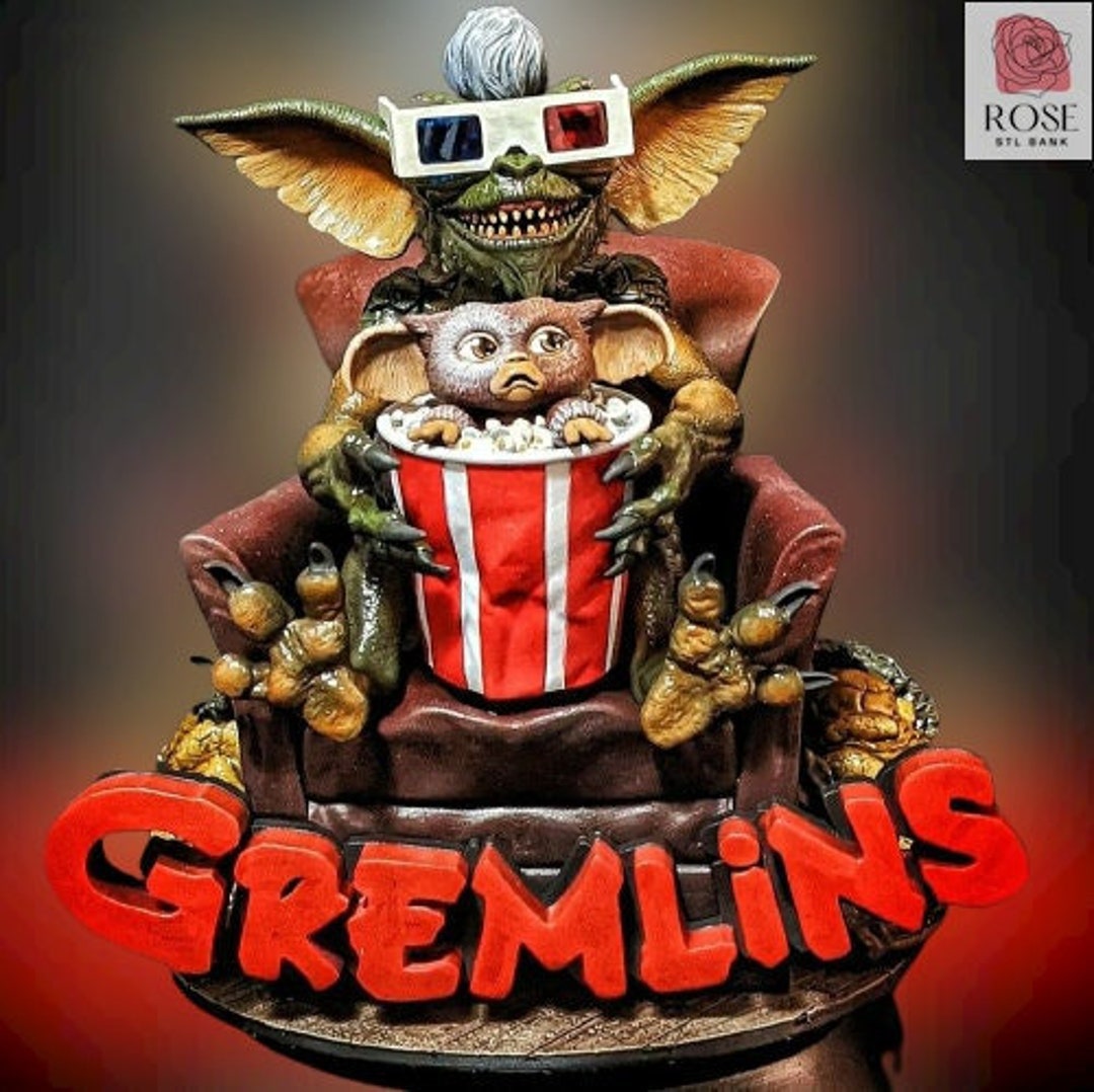 Gremlin 3D Printer STL File, High Quality Gremlin STL File, 3D ...