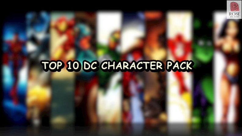 Top 10 DC Character Pack 3D STL File Pack 3D Printable High - Etsy Canada