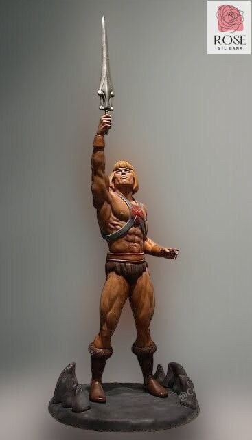 He Man STL File 3D Printable, 3D He Man High Quality STL File - Etsy UK
