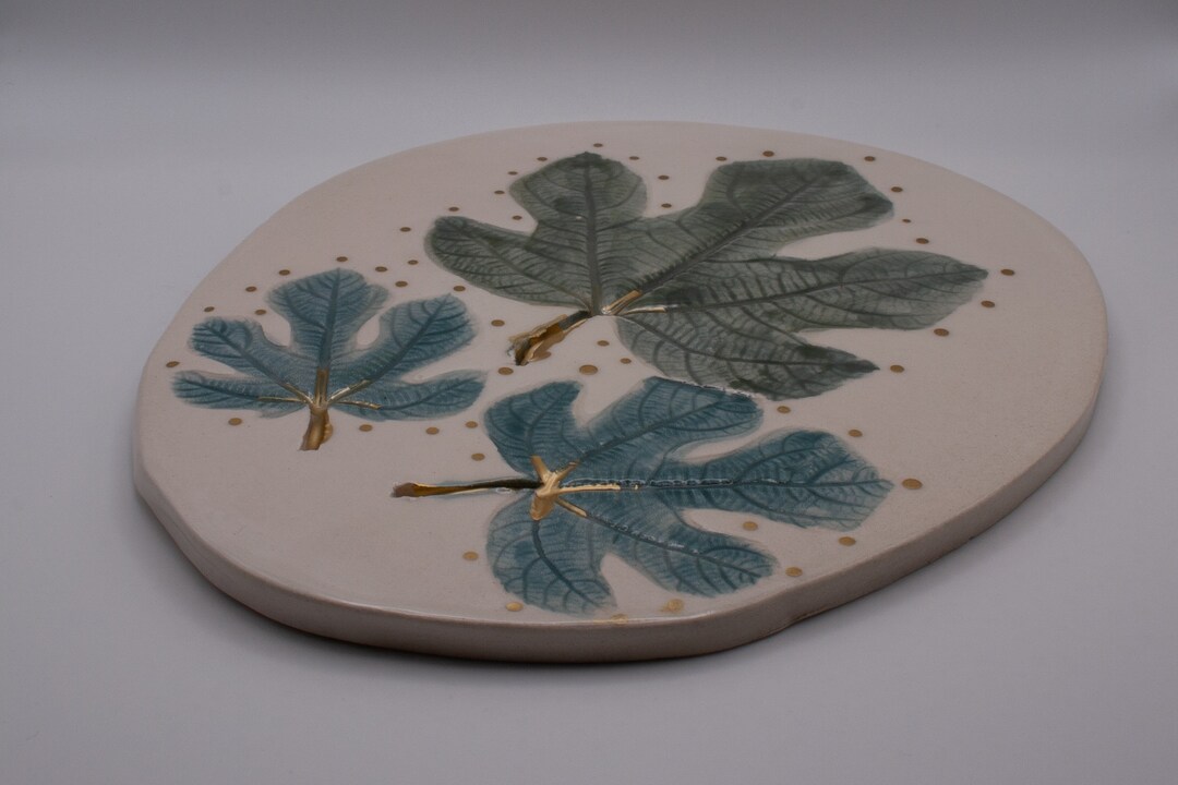 Handmade Ceramic Snack Serving Set (2 Pcs) - Etsy