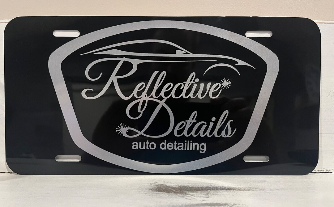Custom Laser Engraved License Plate - Etsy