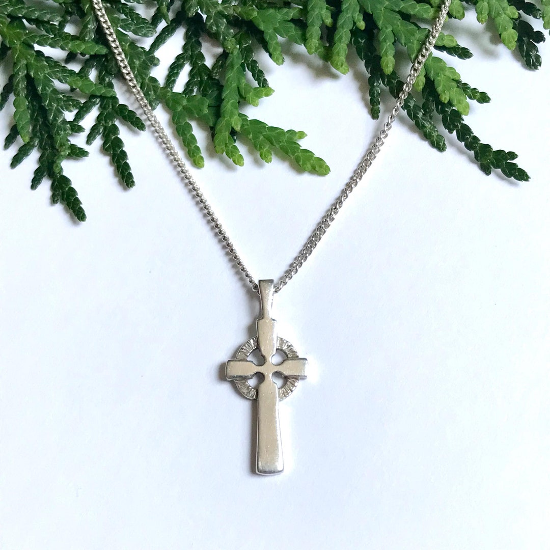 Ortak Sterling Celtic Cross Necklace From Orkney Islands, Scotland 925 ...