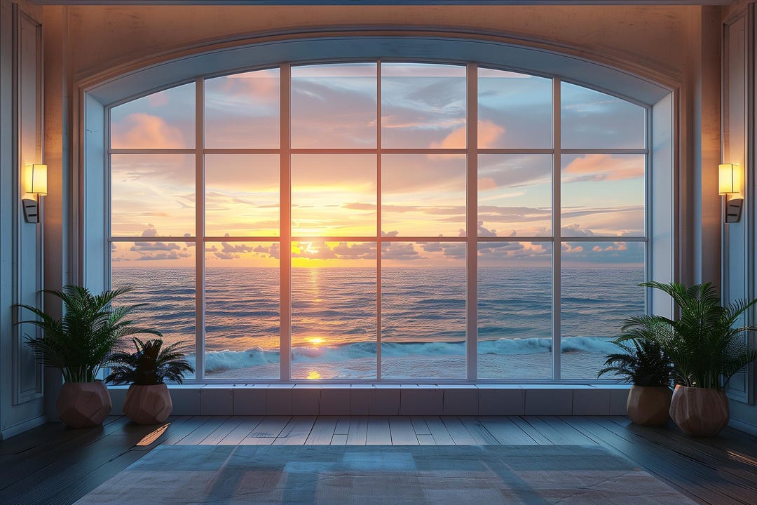 Ocean View From Modern Beach House – Virtual Background for Zoom ...