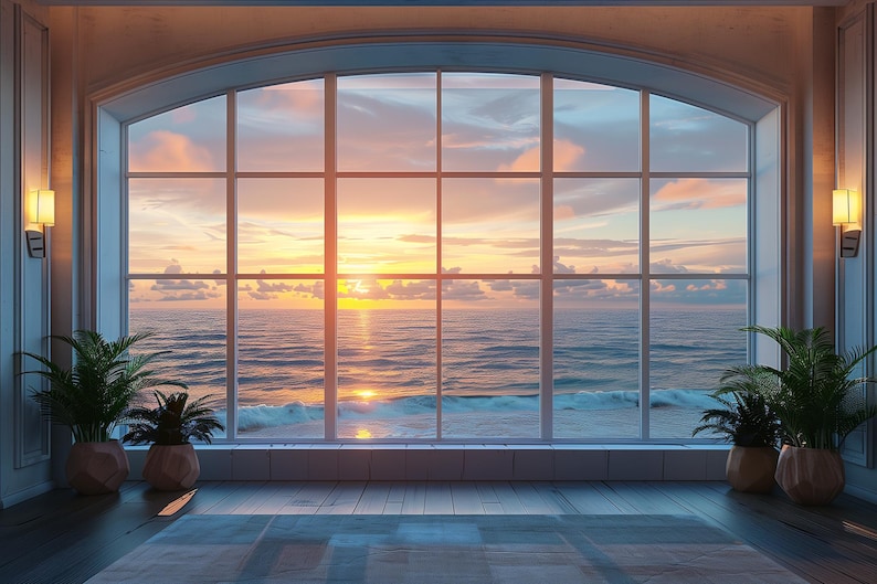 Ocean View From Modern Beach House – Virtual Background for Zoom ...