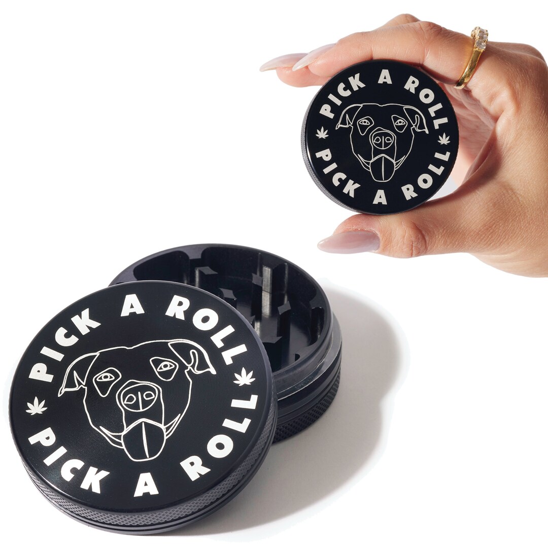 Cute Mini Hand Grinder Compact 2-part Grinder for Tobacco Perfect for ...