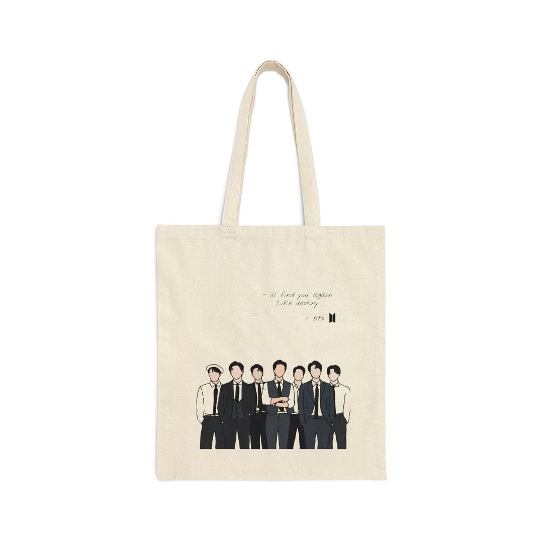 BTS Inspired Tote Bag Kpop Army Friend Gift Carry Your Love for BTS ...