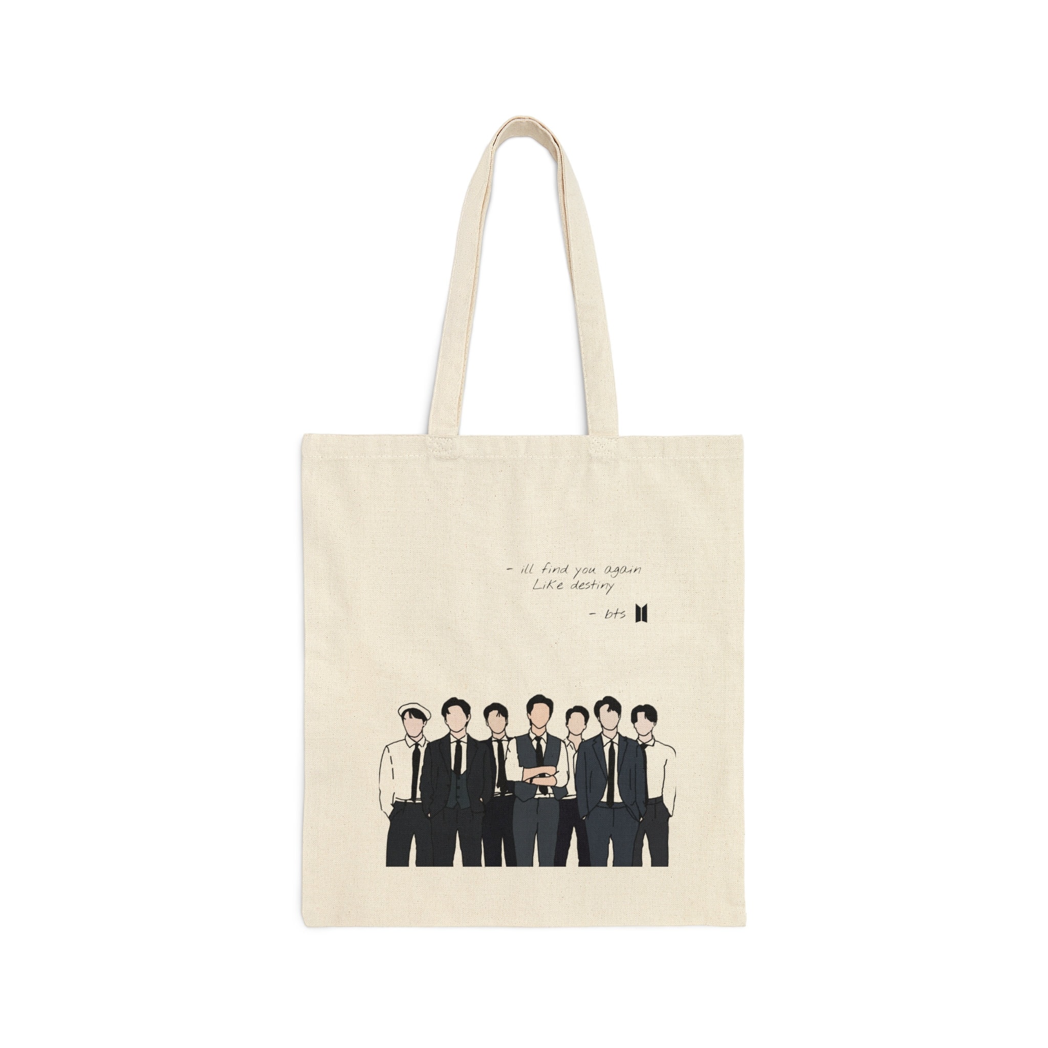 BTS Inspired Tote Bag Kpop Army Friend Gift Carry Your Love for BTS ...