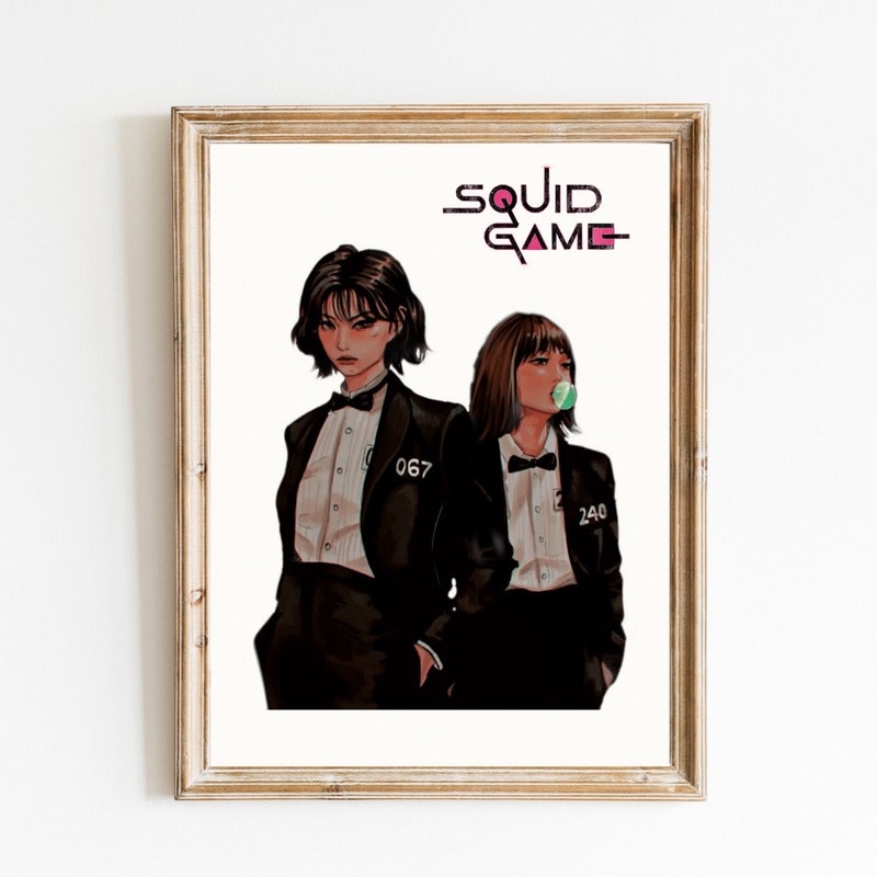 Squids Game Poster - Etsy