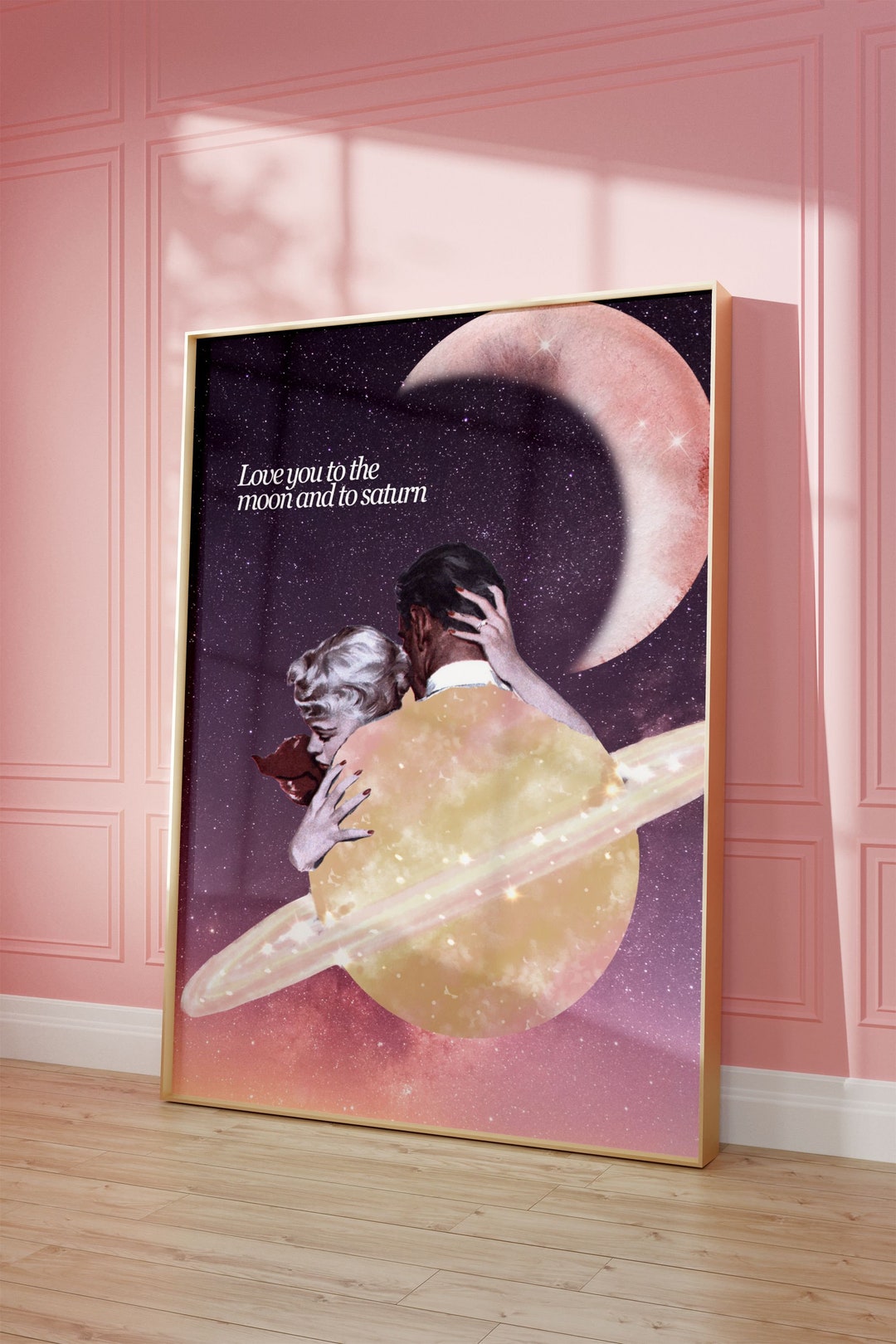 Love You to the Moon and to Saturn Print | Seven Print, Seven Poster ...