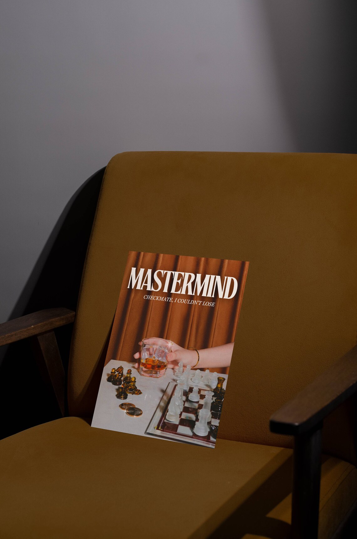 Mastermind Print, Checkmate I Couldn't Lose, Trendy Wall Art, College ...