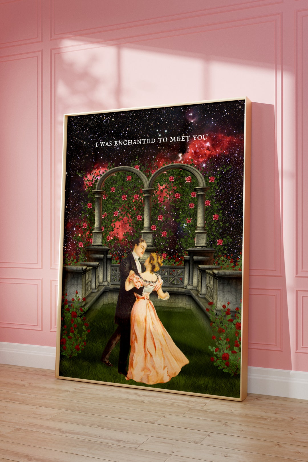 Enchanted Print, Enchanted Poster, I Was Enchanted to Meet You, Vintage ...