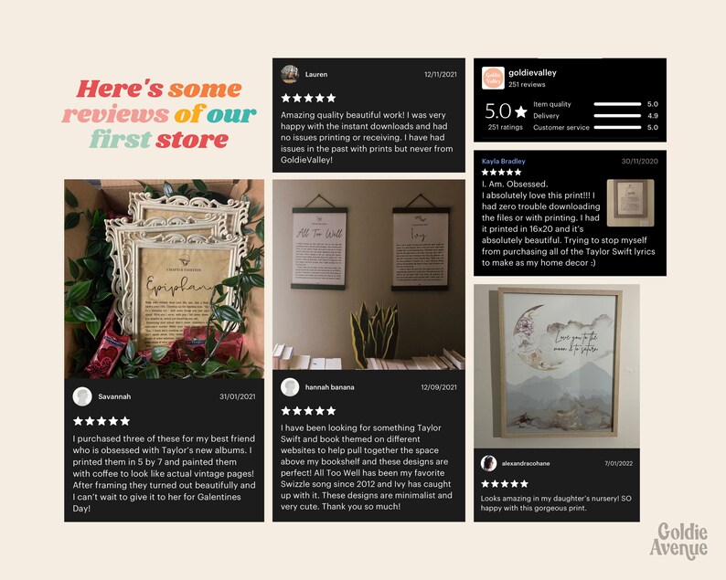 TTPD Color Palette Print the Tortured Poets Department, Taylor Swift ...