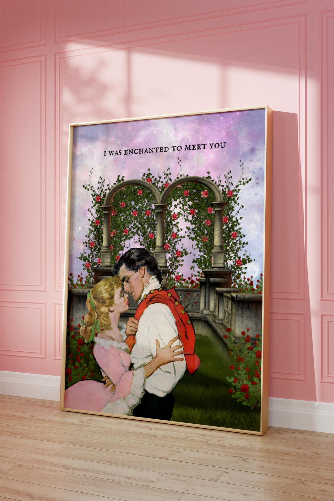 Enchanted Print | Enchanted Poster, I Was Enchanted to Meet You, Girly ...