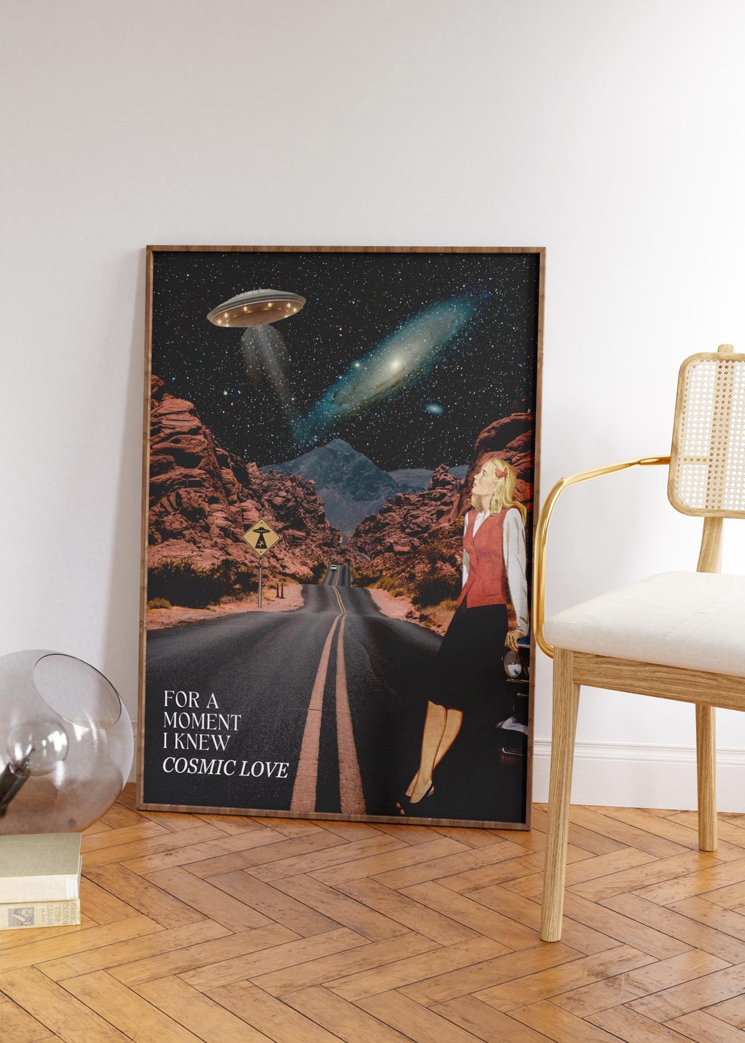 Down Bad Print | Down Bad Poster, for A Moment, I Knew Cosmic Love ...