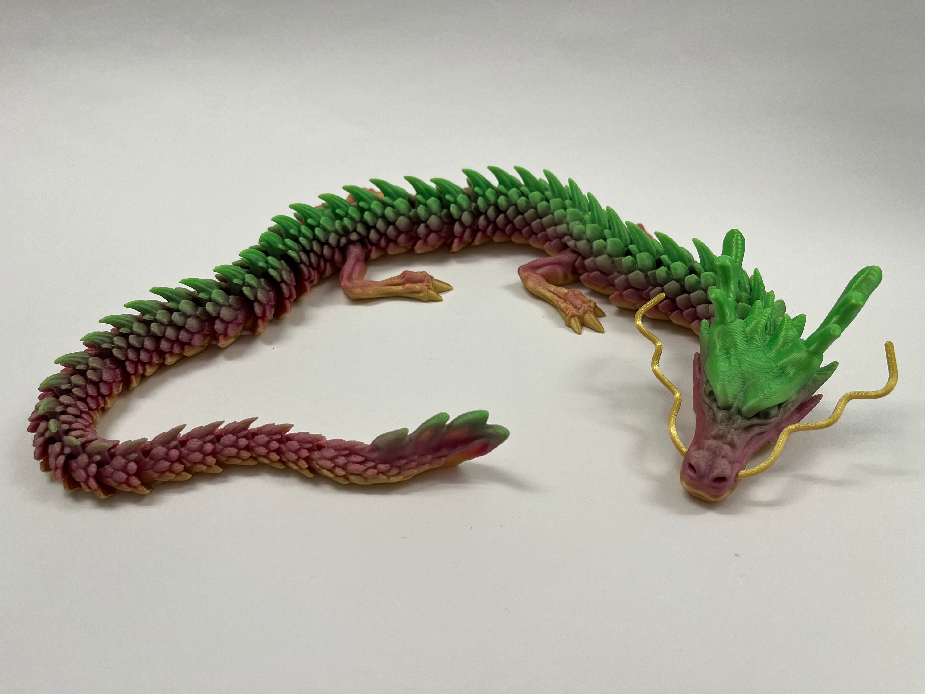 Dragon Articulated 3D Printed - Fidget Toy - Stress Toy - Etsy