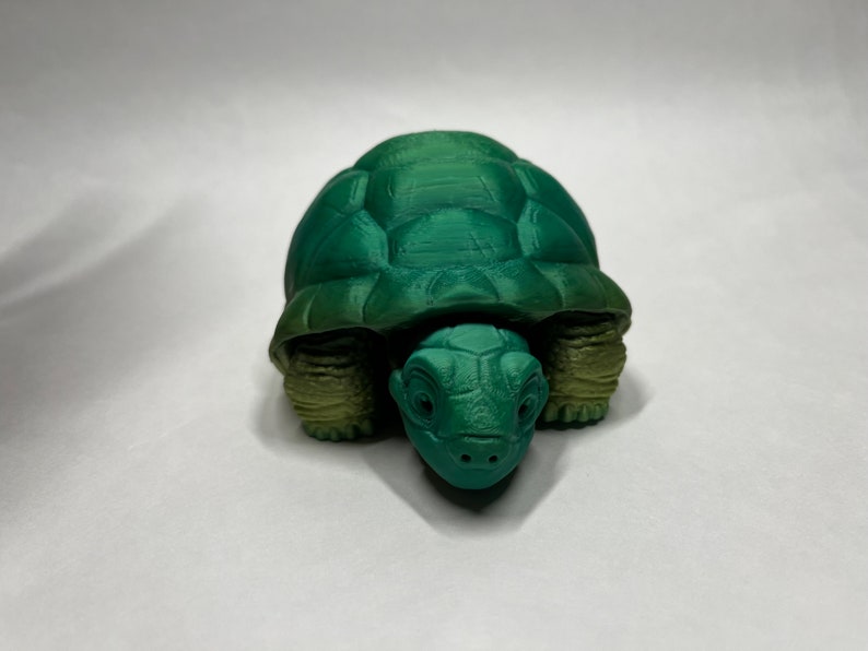 Articulated 3D Printed Tortoise!! - Fidget Toy - Stress Toy - Etsy