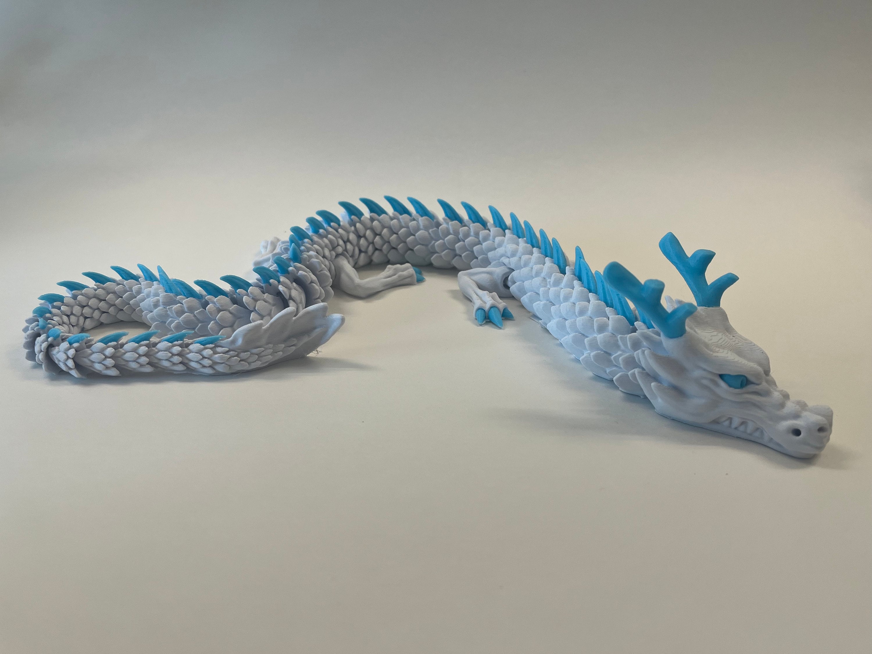Dragon Articulated 3D Printed - Fidget Toy - Stress Toy - Etsy
