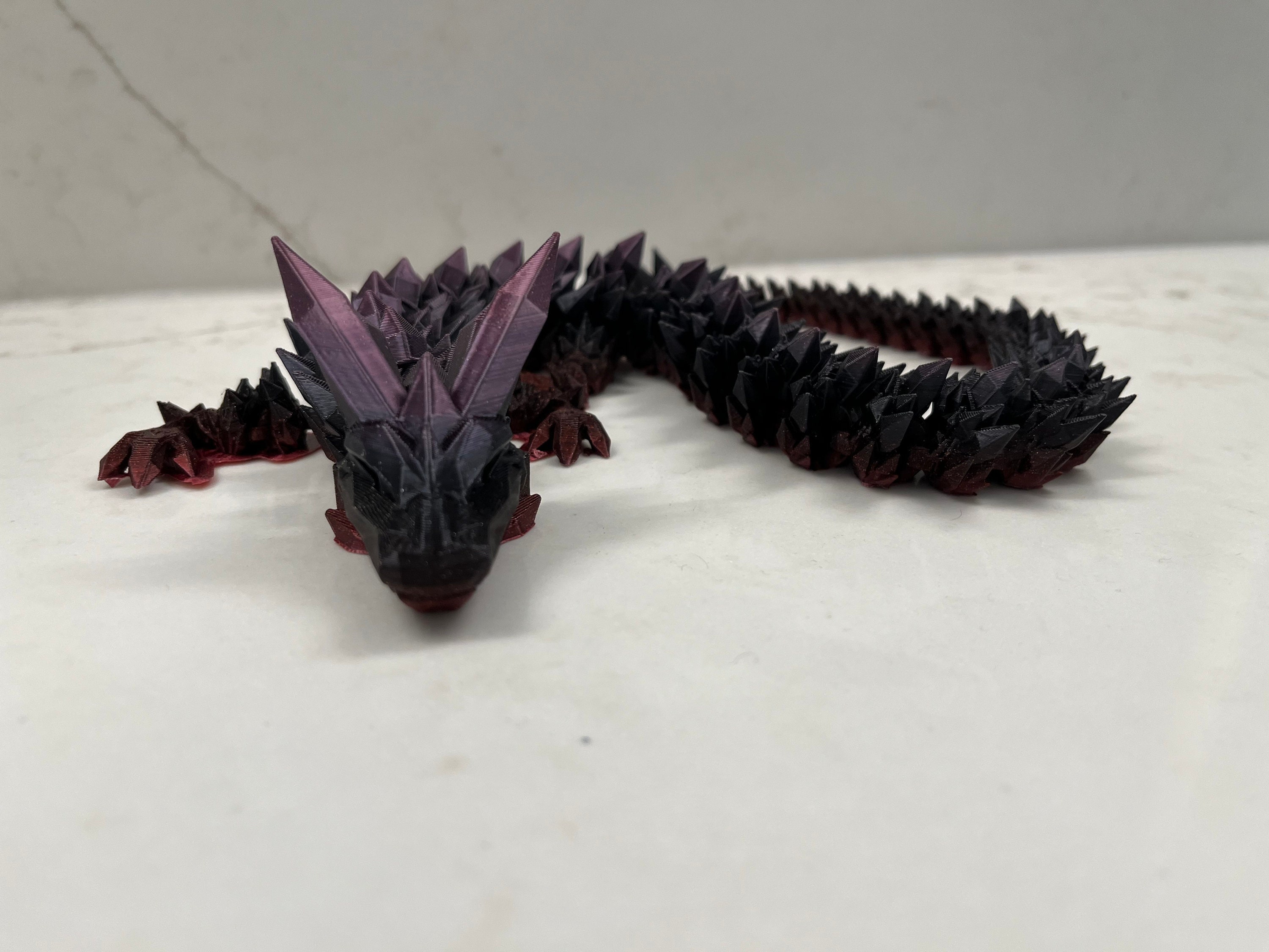 Cinderwing Crystal Dragon - Etsy