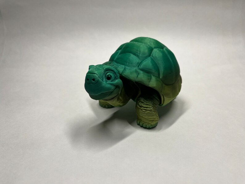 Articulated 3D Printed Tortoise!! - Fidget Toy - Stress Toy - Etsy