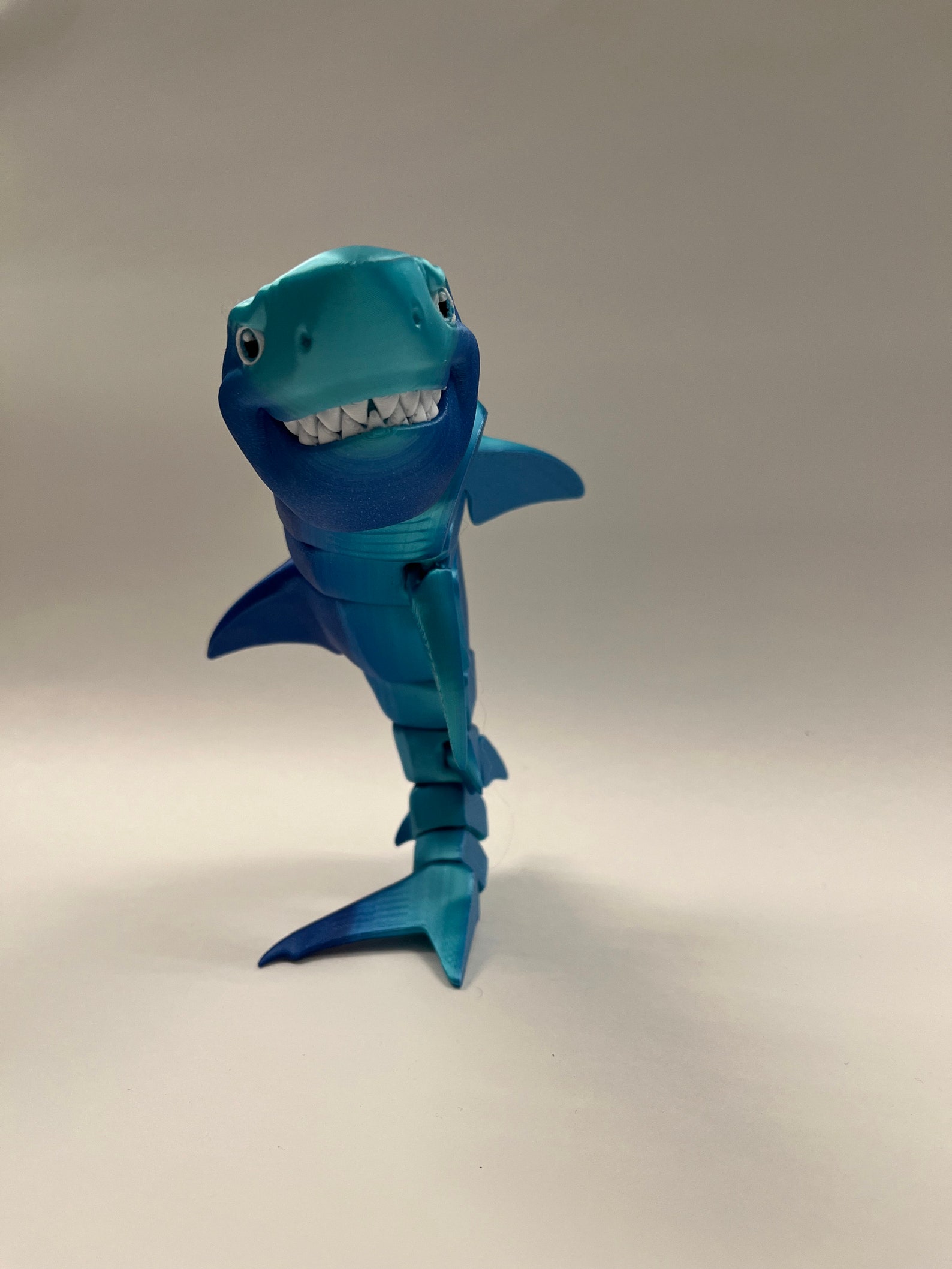 Articulated Great White Shark 3D Printed - Fidget Toy - Stress Toy - Etsy