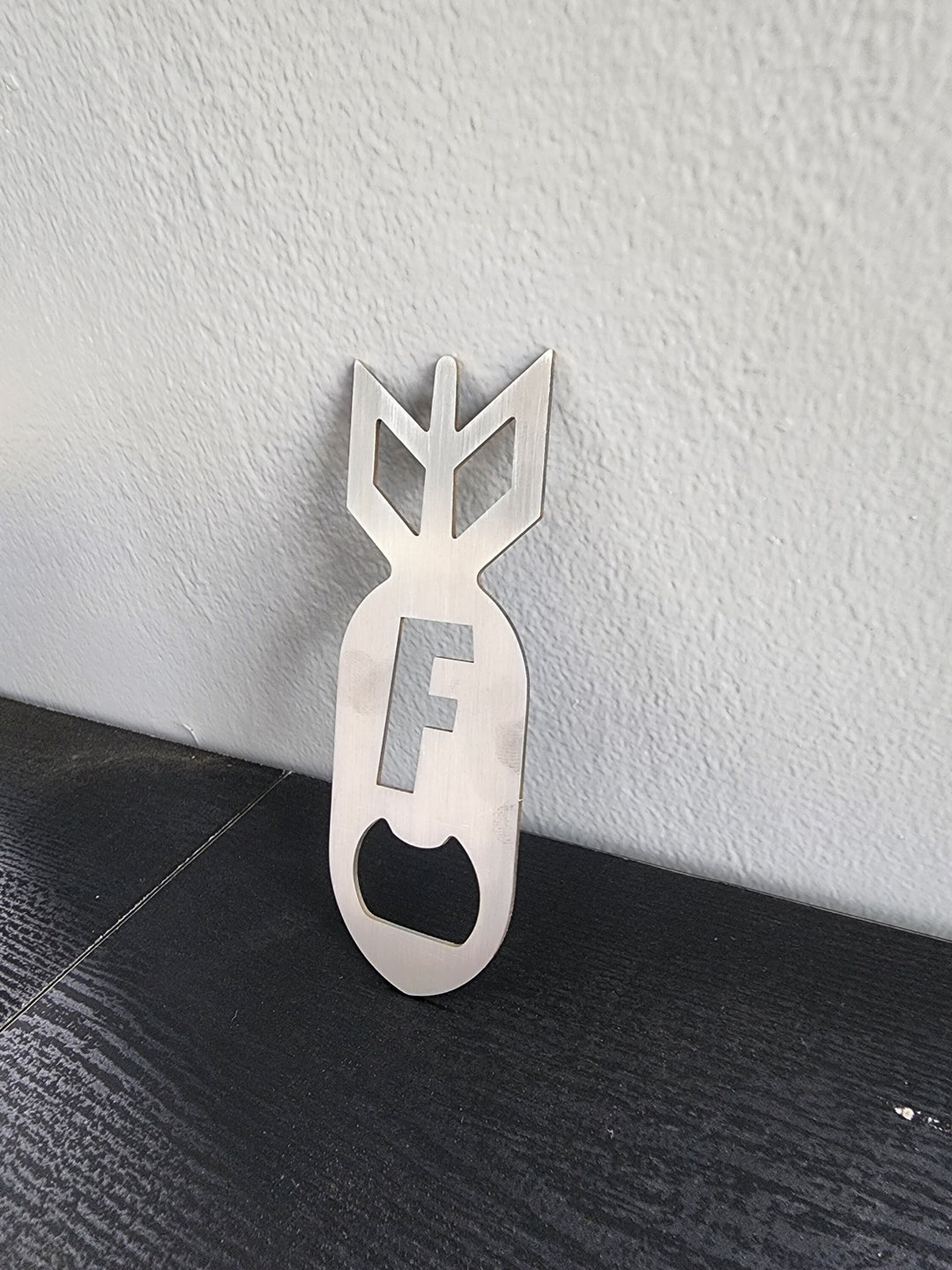 F-bomb Metal Bottle Opener Stainless Metal - Etsy