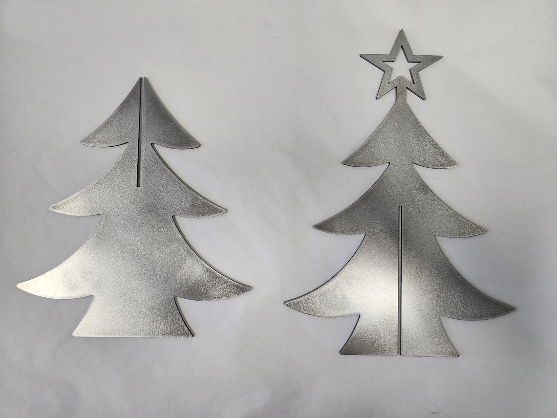 Metal Christmas Tree, Laser Cut, Table Topper, Christmas Gift ...